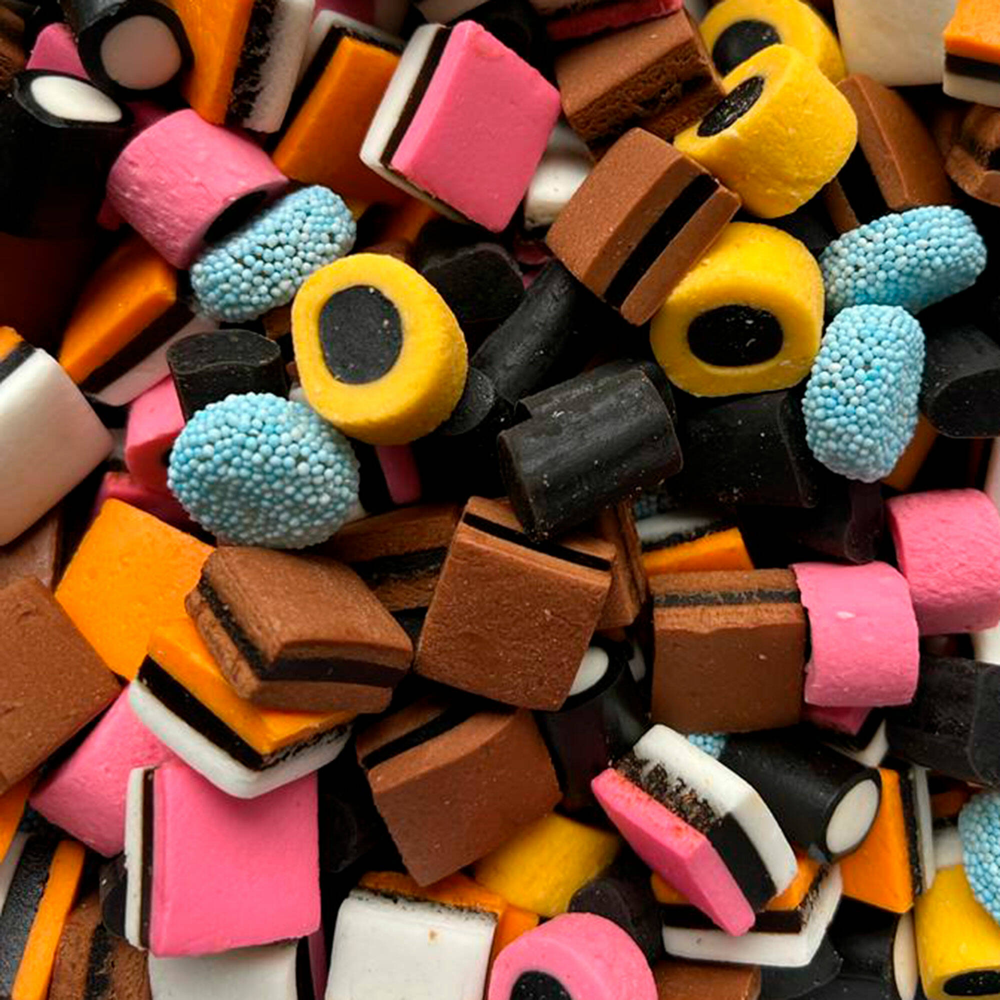 Englannin Lakritsi Allsorts 50g - Irttarikauppa verkkokauppa