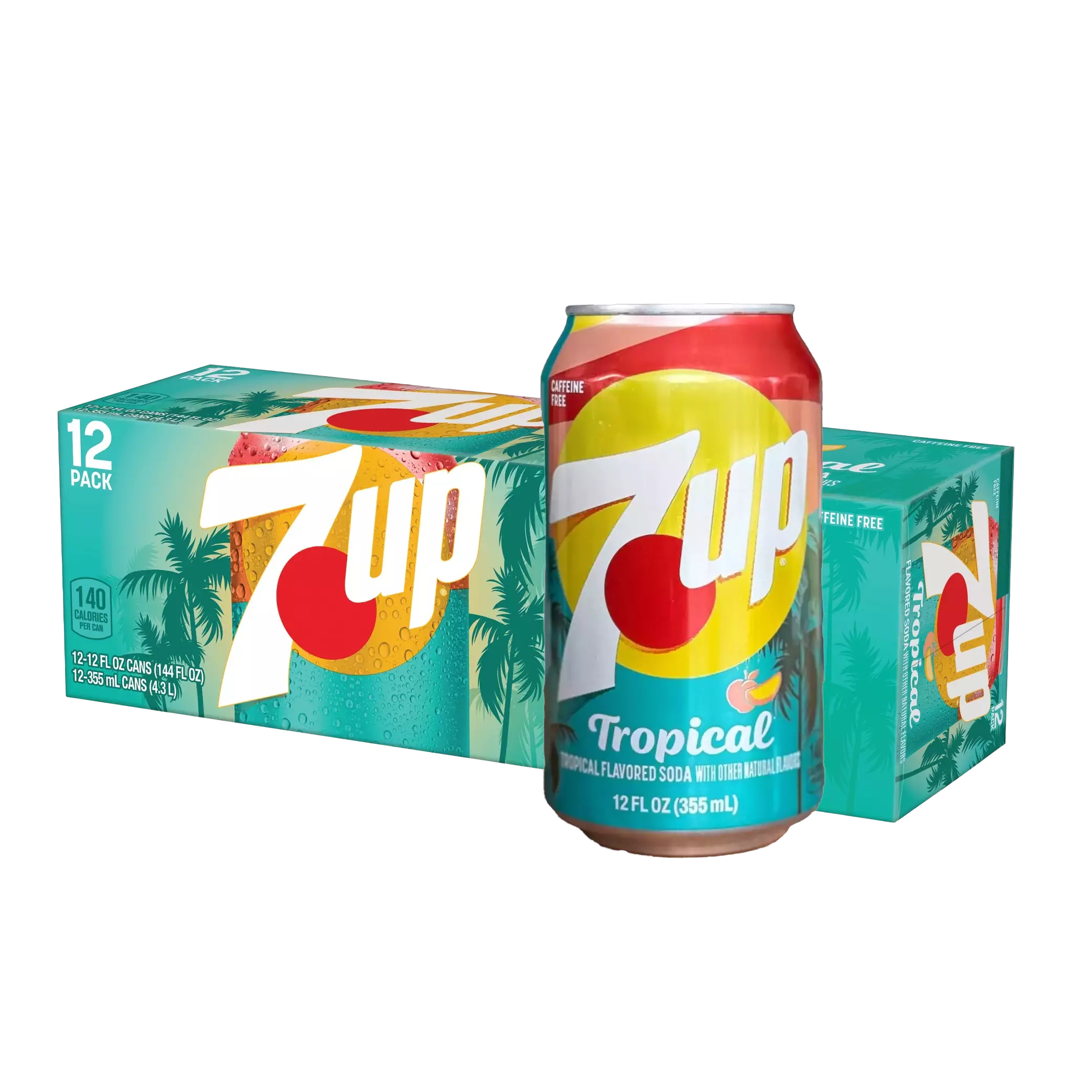 7 Up Tropical 355ml ME 12 - Irttarikauppa verkkokauppa